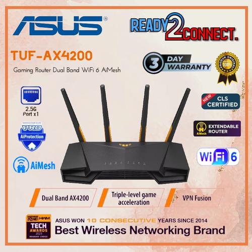 Jual ASUS TUF-AX4200 Gaming Router Dual Band WiFi 6 AiMesh - Jakarta ...
