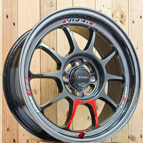 Jual velg ring 16 VIPER FLOW FORMING velg mobil r16 jazz yaris city ...