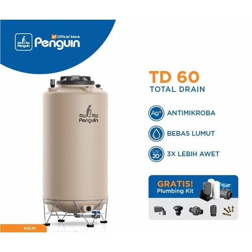 Jual Tangki Air Penguin TD-60 (600 Liter) | Total Drain | Free Plumbing ...