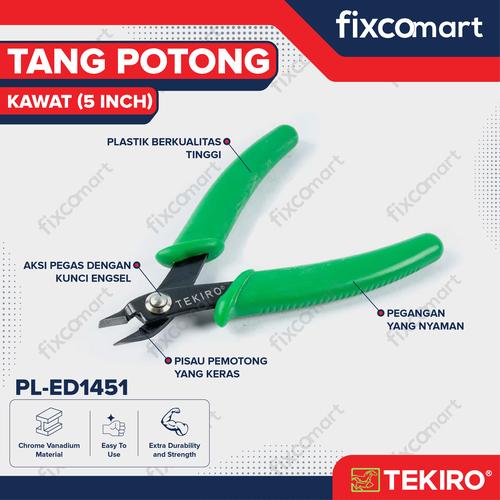 Promo Tekiro Tang Potong Elektronik 5" / Tang Potong Kawat - Jakarta ...
