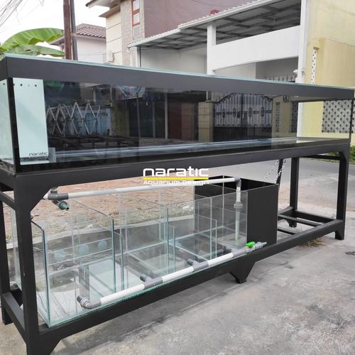 Jual Aquarium 250x50x50 12mm sump filter fullset - Jakarta Selatan ...