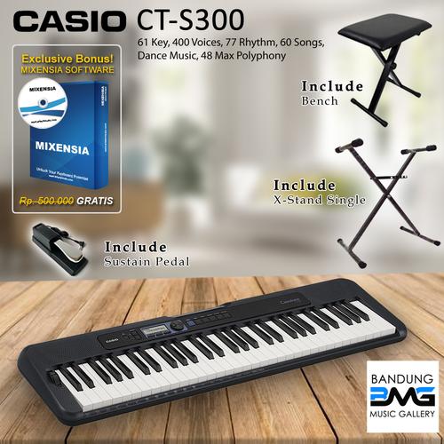 Jual Casio CT S300 Keyboard With XStand / CTS300 / CTS 300 - Kota ...