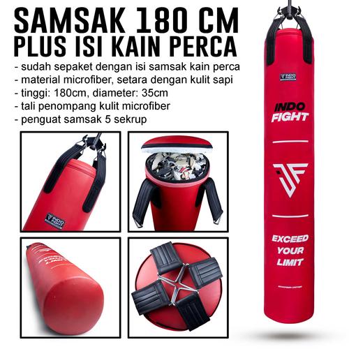 Jual Samsak Isi Indofight 150cm Sansak Tinju Gantung Sandsack Karate ...