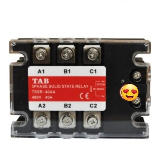 Jual TAB Solid State Relay 3Phase 10-120Ampere DC to AC / SSR DC-AC 3Phase - 120A - Jakarta ...