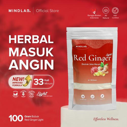 Jual Red Ginger Light Extract Powder 100 Gram / Jahe Merah Bubuk ...