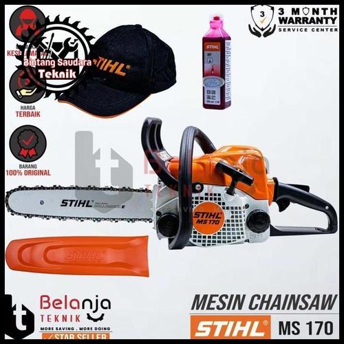Jual STIHL Mesin Potong Kayu MS 170 Chain Saw 14 Inch CHAINSAW MS170 - Jakarta Barat - Bintang ...