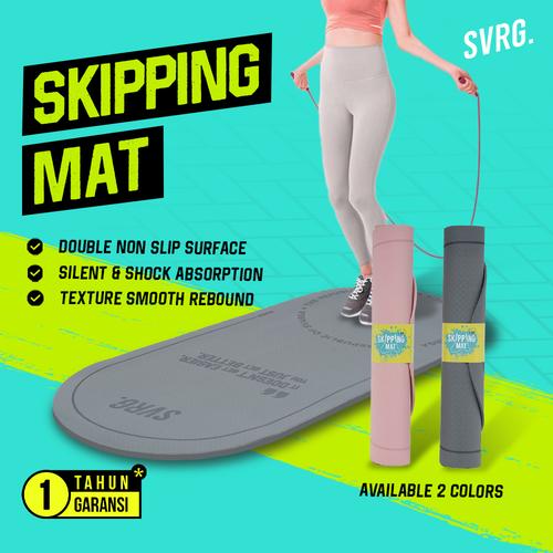 Promo SVRG. Skipping Mat 6 mm - Jump Rope Mat - Matras Lompat Tali ...