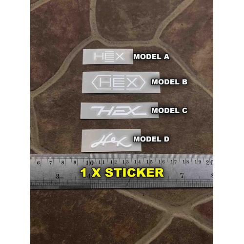 Jual Gitar Hex Logo Sticker Headstock Model Akustik Elektrik Klasik ...