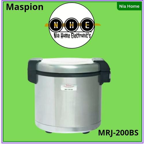 Jual Magic Jar Maspion 20 Liter MRJ-200 BS Rice Cooker 20L Jumbo ...