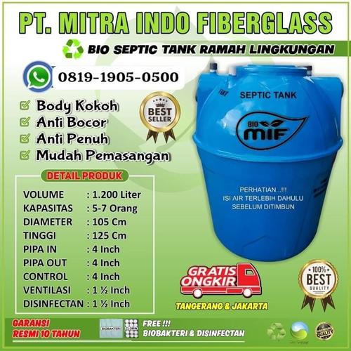 Jual BIO SEPTITANK BIOMIF Kapasitas 1200liter - Kab. Tangerang - PT ...