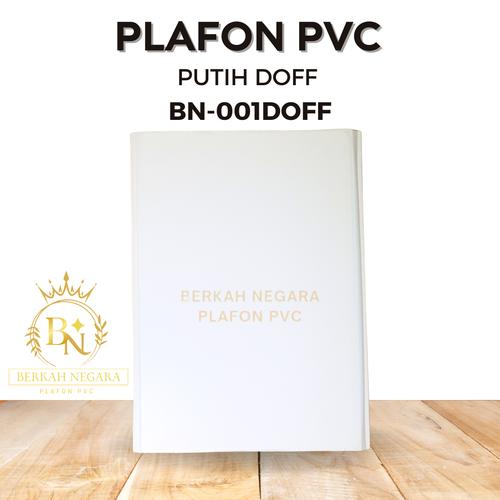 Jual Plafon PVC Murah Minimalis Putih Doff 20 cm - Jakarta Barat ...