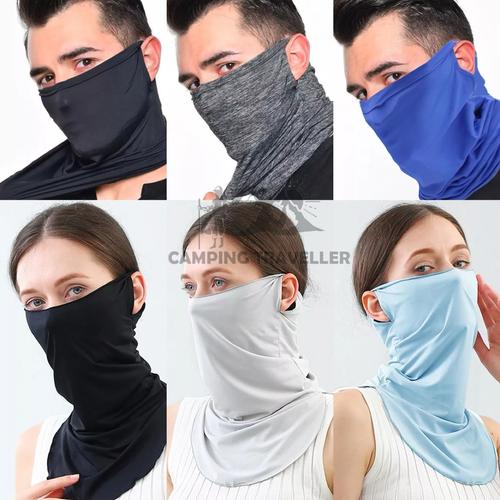 Jual Masker penutup wajah earloop face scarf anti UV masker motor ...