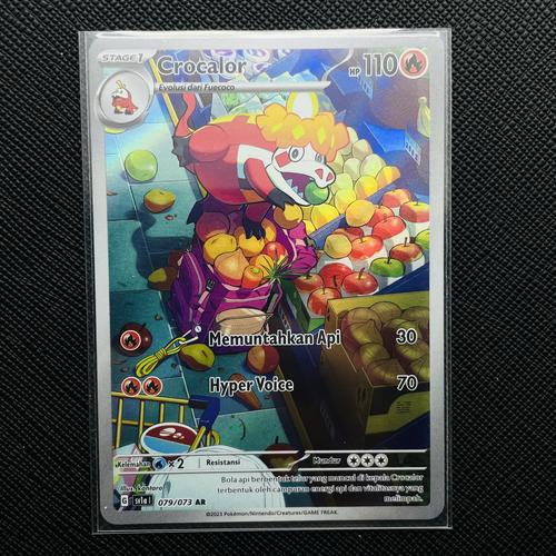 Jual Crocalor sv1a AR art rare kartu pokemon tcg Indonesia - Kota ...