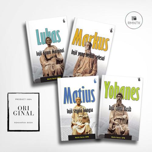 Jual Paket Buku Injil Lukas, Markus, Matius, Yohanes - Martin Harun ...