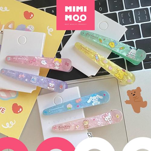 Jual MIMIMOO Jepit Rambut Mini Akrilik Sanrio Cinnamoroll Kuromi - My ...