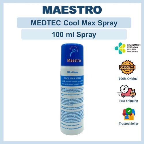 Jual Cool Max Spray Medtec No Pain Spray Pereda Sakit Nyeri Otot Kram ...