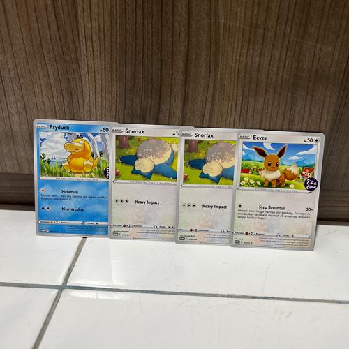 Jual Pokemon chatime kartu card go pikachu mewtwo charizard snorlax ...