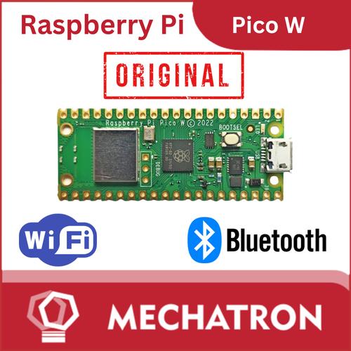Promo Original Raspberry Pi Pico W Wifi Bluetooth RP2040 Wireless RPI ...