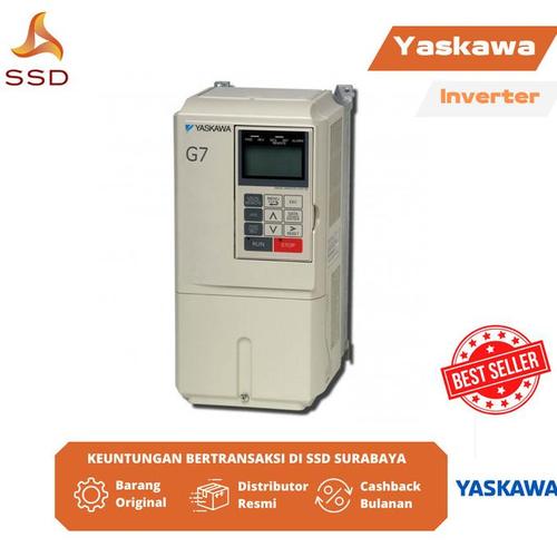Jual Yaskawa Inverter G7 400V 3-Phase 3.7 Kw Cimr-G7A43P7 - Jakarta ...