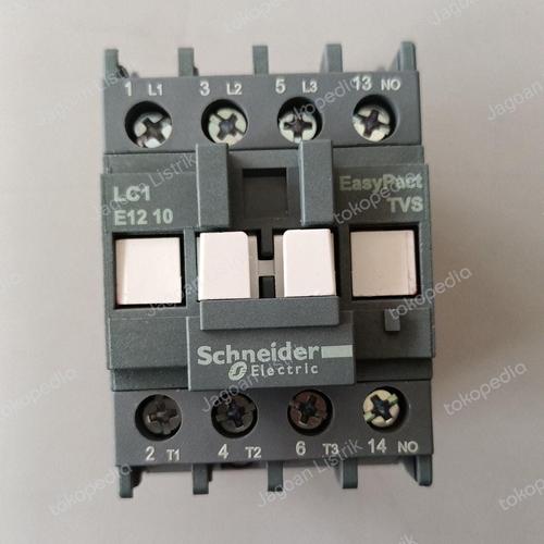Jual Kontaktor LC1E12 10 Schneider Contactor EasyPact TVS LC1 E12 - 220V, LC1E12 01 - Kota ...