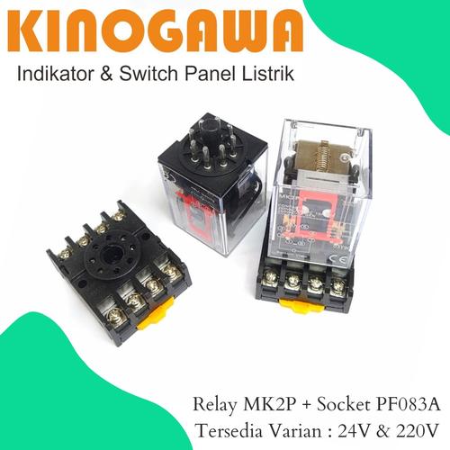 Jual Relay MK2P 24V 220V 8 Pin - 220v, Relay nya saja - Jakarta Barat ...