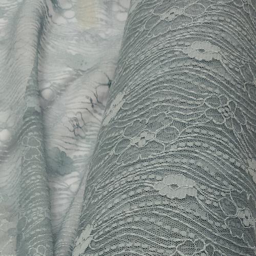 Jual Kain Brokat Tile Chantily Rosie Kain Kebaya Brokat - Biru Pastel ...