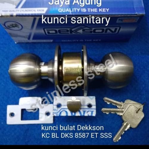 Jual Kunci Bulat Dekson KCBL 8587 ET SSS/Kunci Kamar Mandi Dekkson ...