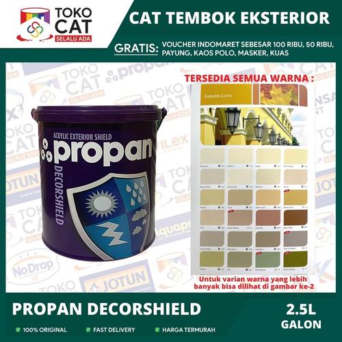 Jual Propan Decorshield Cat Exterior 9101 Warna White 2.5 Liter - Kota ...