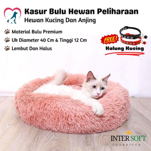 Jual Pet Bed Kasur Kucing Dan Anjing Bulu Rasfur Premium Tempat Tidur ...