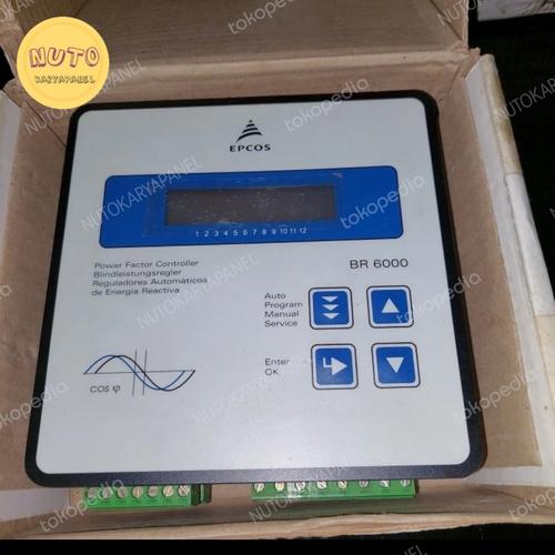 Jual EPCOS POWER FACTOR CONTROLLER BR6000-R12 REGULATOR 12STEP R12/06121101 - Kota Bogor - NUTO ...