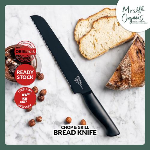 Jual Pisau roti Bread Knife Chop and Grill 19 cm - Kota Medan - Mrs ...