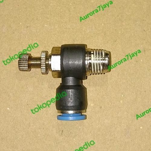 Jual FITTING SPEED CONTROL PNEUMATIC MSL 06-01 / SELANG 6MM DRAT 1/8 ...