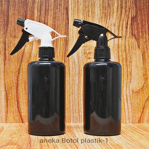 Jual BOTOL SPRAY 500ML / BOTOL HS 500ML HITAM TUTUP BIG TRIGER HITAM ...