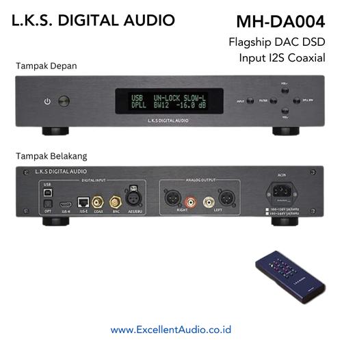 Promo Amplifier LKS Digital Audio MH-DA004 Flagship DAC DSD Input Coaxial Cicil 0% 3x - Jakarta ...