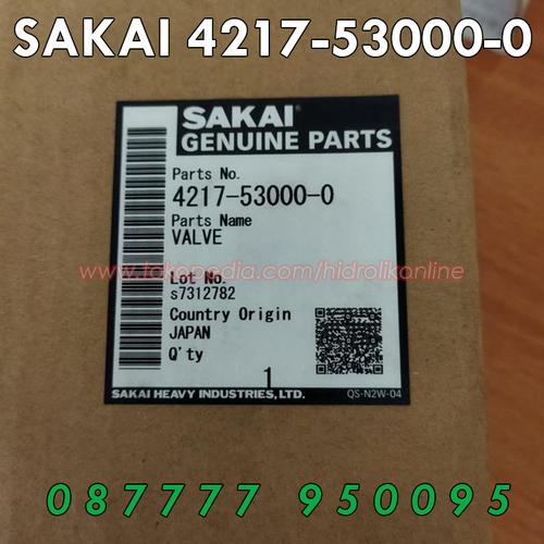 Jual 4217-53000-0 Sakai Valve Assy SV512 Genuine Made in Japan ...