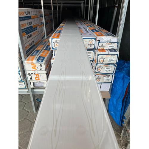 Jual plafon PVC motif serat kayu putih glossy Hoda S-612 - 1 meter ...