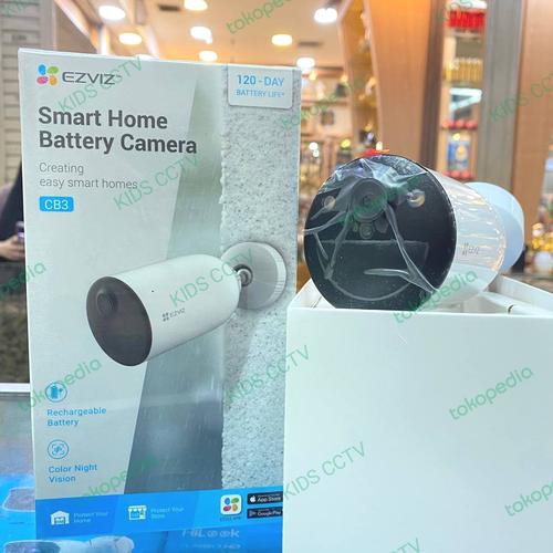 Jual Kamera Cctv WiFi Ezviz CB3 2mp Smart Home Cctv Battery Outdoor ...