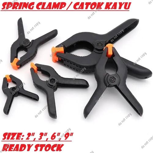 Jual Spring Clamp alat Catok kayu alat jepit Multiplek Pegas Klem Quick ...