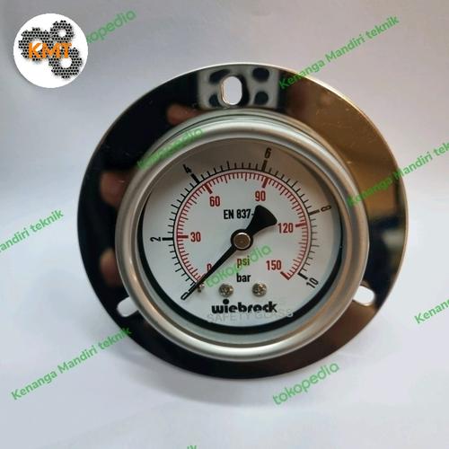 Jual 10 Bar payung pressure gauge 2,5"inch WIEBROCK ss brass - 250 bar - Jakarta Barat - Kenanga ...