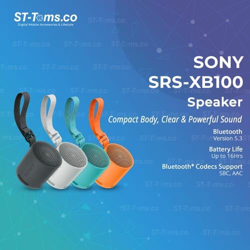 Jual Sony SRS-XB100/ SRS-XB 100 / SRSXB100 Portable Bluetooth Speaker ...