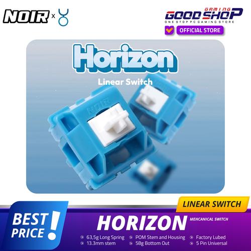 Jual Noir Gear X Yo_Keebs Horizon Linear Switches - Jakarta Pusat ...