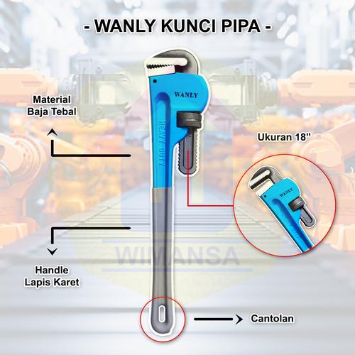 Jual WANLY KUNCI PIPA 18 INCH - PIPE WRENCH - Kota Surabaya - WMS Tools ...
