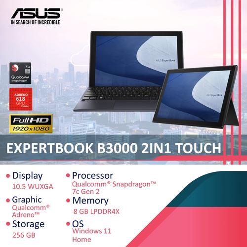Jual ASUS EXPERTBOOK B3000 TOUCH SNAPDRAGON 7C GEN2 8 CORE 8GB 128GB ...
