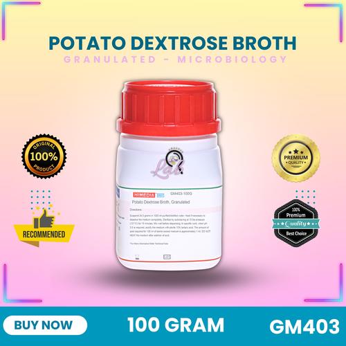 Jual Potato Dextrose Broth (PDB), Granulated - Media Mikrobiologi, 100 ...