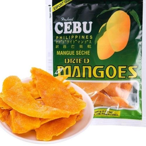 Jual CEBU DRIED MANGO SLICED 100G Manisan Mangga asli Filipina Cebu ...