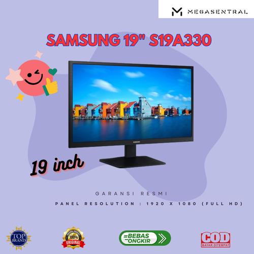 Jual Monitor Samsung LED IPS S19A330/ LS19A330NHE - Full HD 19" Inch ...