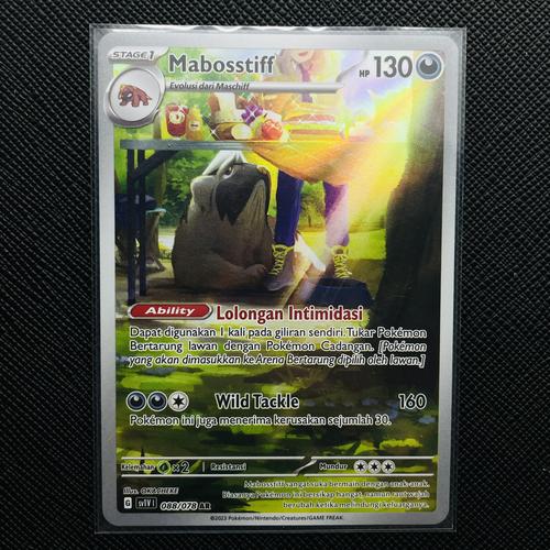 Jual Mabostiff sv1v AR art rare kartu pokemon tcg Indonesia - Kota ...