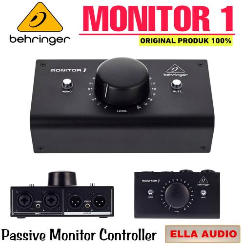 Jual Behringer MONITOR 1 Passive Stereo Monitor And Volume Controller ...
