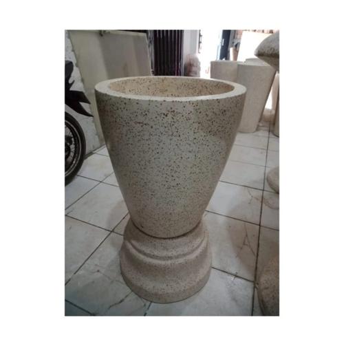 Jual Batu Alam Pot Teraso Tinggi 90cm Diameter 60cm - Jakarta Barat ...