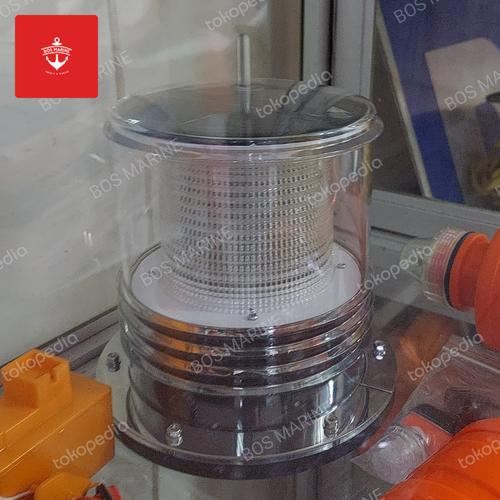 Jual SOLAR NAVIGATION LIGHT/LAMPU NAVIGASI L1S 3 WARNA (merah putih ...